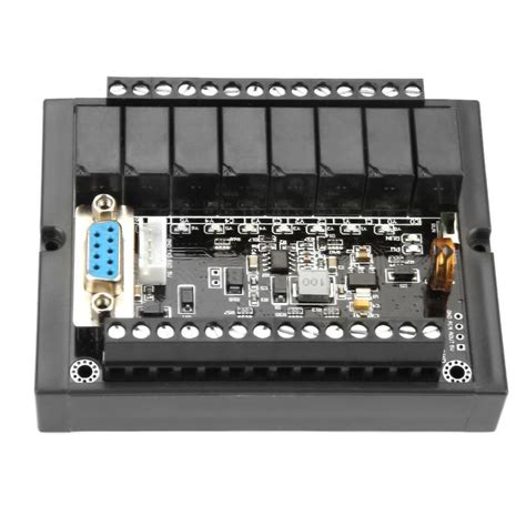 Plc Programmable Controller Dc 24v Relay Module Fx1n 20mr With Base