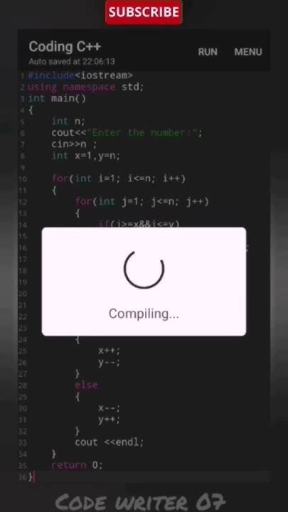 Cpattern Program Tutorial Video Shorts Shortvideo Youtubeshorts