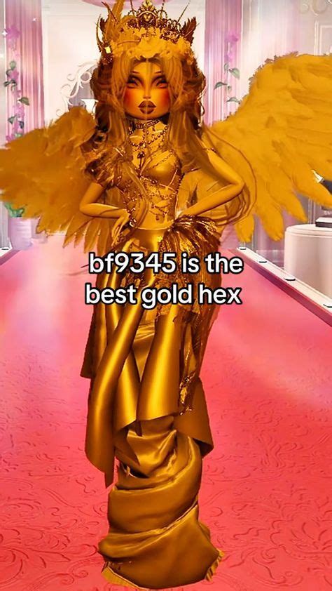 Best 13 The Best Metal Color Hexcodes In Dress To Impress ⚜️ Dti