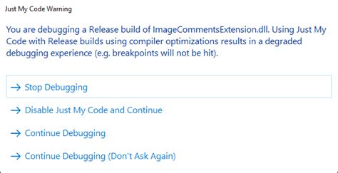 Debug Visual Studio Extension Use Outdate Code Microsoft Qanda