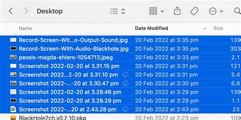How To Select Multiple Files On Mac