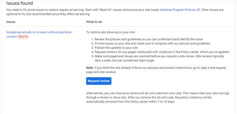 Solve Google Served Ads On Screens Without Publisher Content