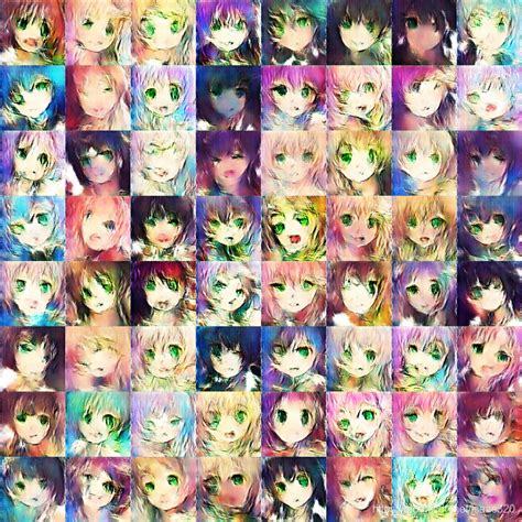 Tensorflow学习 Dcgan 动漫头像生成利用dcgan训练动漫图 Csdn博客