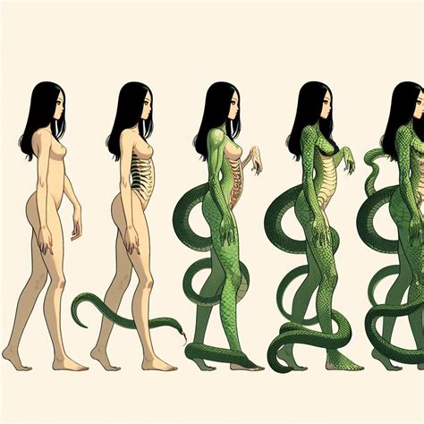 Rule 34 Girl Skin Snake Tail Transformation 8811451