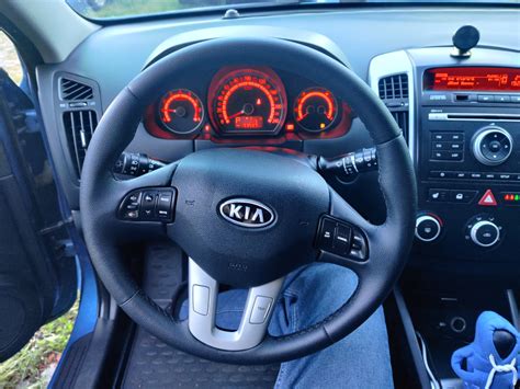 Замена кожи руля и ремонт круиз контроля — Kia Ceed 1g 1 6 л 2010 года своими руками Drive2