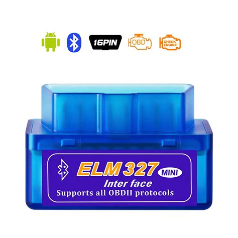 Купить ELM327 версии v1.5 кабель OBD2 с Bluetooth/Беспроводной ...