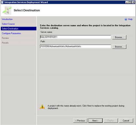 SSIS Project Deployment Model In SQL Server 2012 Part 2 Of 2