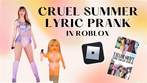 Cruel Summer Lyric Prank Taylor Swift Cxrlyfriies Youtube