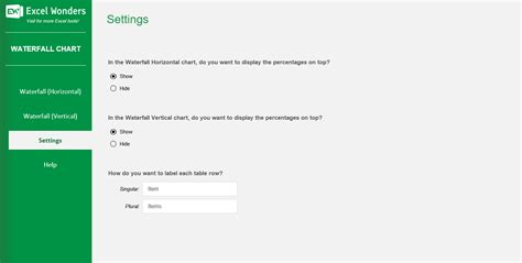Waterfall Chart Excel Template Excel Wonders Amazing Excel Templates