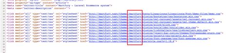 rename theme in botble cms