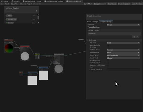 shadergraph as skyboxe issues unity engine unity discussions