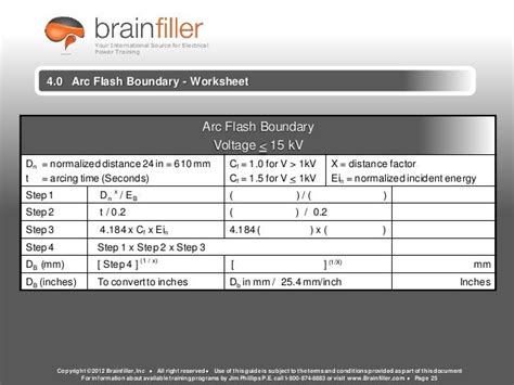Arc Flash Calculation Guide Jim Phillips