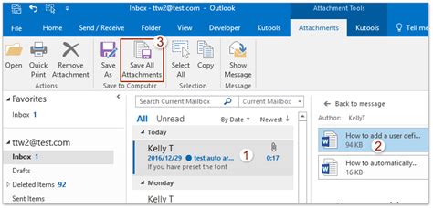 How To Automatically Archive Attachments Only In Outlook