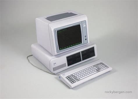 Ibm 5150 Papercraft Design — Rocky Bergen Ibm Paper Crafts Computer Science