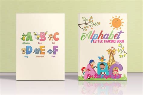 Alphabet Letter Tracing Coloring Book 3 Cover Graphic By Grand Mark