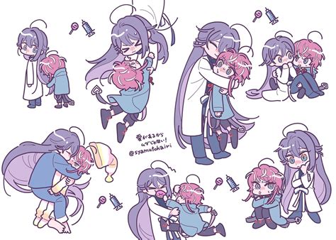 バンビ On Twitter 乱寂webオンリーめっちゃ楽しみました ️ 展示のイラストと絵チャで描いた乱寂です♥ 愛ムダ
