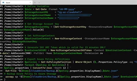 how to export and backup azure policy definitions charbel nemnom