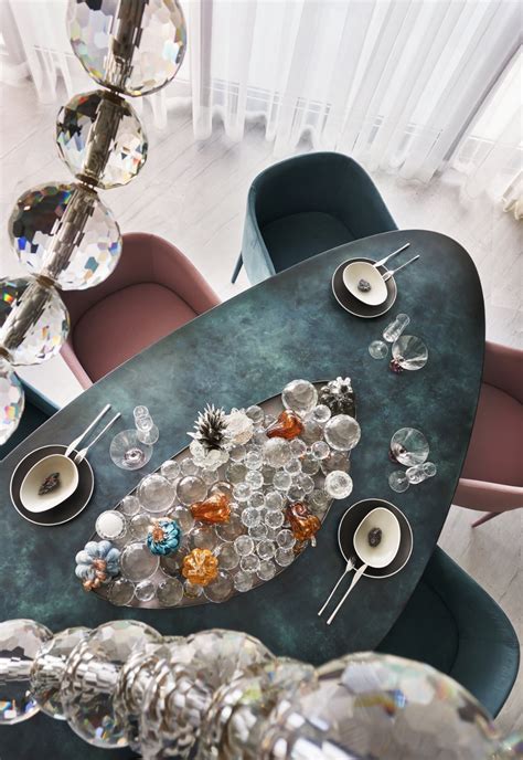 印际 gbd x 万华重庆麓悦江城样板间 dining room design pure products modern