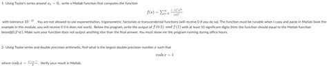 Solved Please Show Full Matlab Script And Run 1 ﻿using