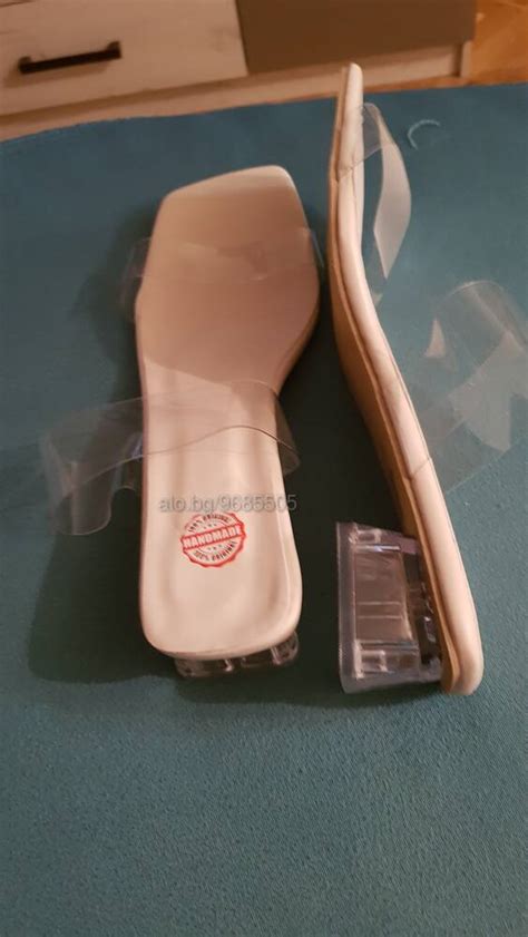 Desislava Slavova Eu 40 Други обувки Дамски Прозрачен Обувки Варна Силиконови чехли с