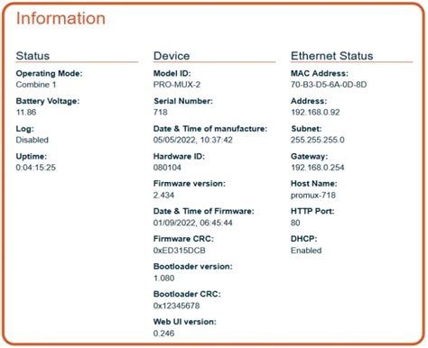 Actisensea PRO MUX Professional Type Approved NMEA Multiplexer Instruction Manual