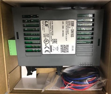 ls plc xbm dn16s basic unit slim type dc input 8 transistor 8 output