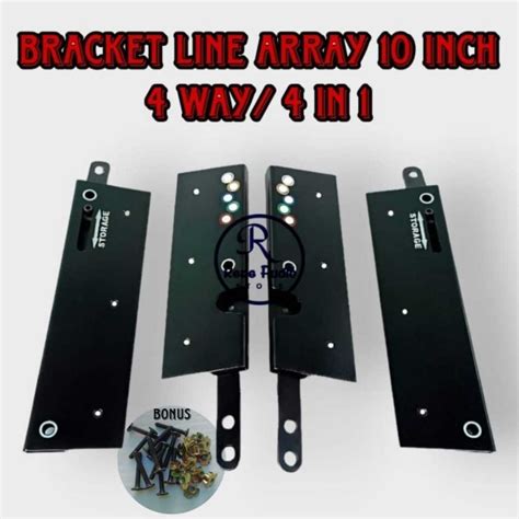 Bracket Line Array In Speaker Box Size WAY Quality X Bracket Shopee Malaysia