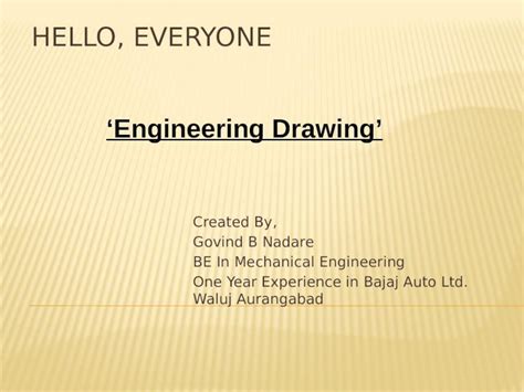 Pptx Engineering Drawing Basicsppt Dokumentips