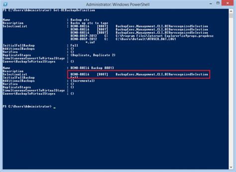 Solved Bemcli Powershell Sdk Reports Backupexecmanagemen Vox