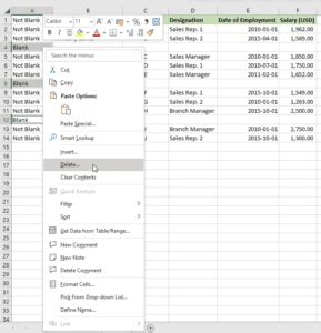Remove Blank Rows In Excel Ways Vba