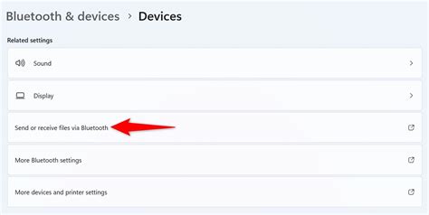 how to share files over bluetooth on windows 11