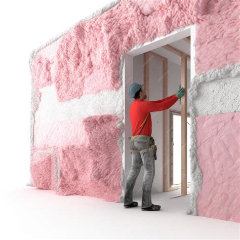 Premium Ai Image Insulation D Rendering Of The Insulation Being