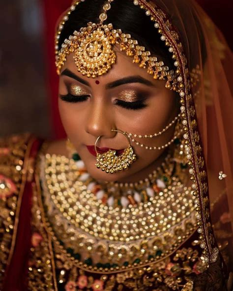 Hindu Bridal Makeup Traditional Indian Bridal Makeup Indian Wedding