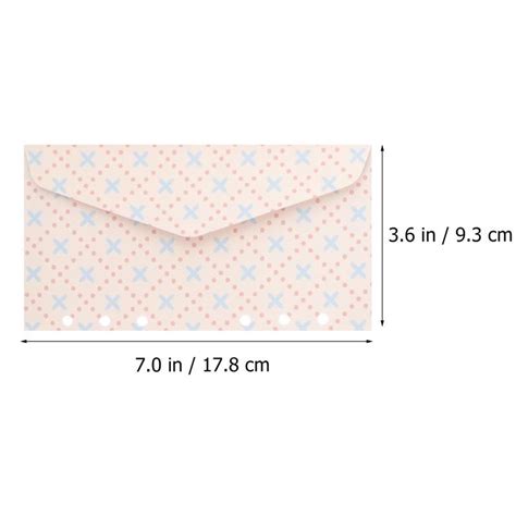 Badu Bg 1 комплект Бюджетни пликове със свободни листа Резервни листове за счетоводна книга