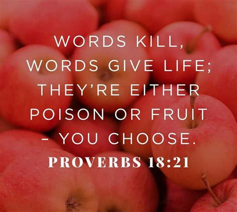 Verse Of The Day Proverbs 1821 Kjv Highland Park Baptist Church