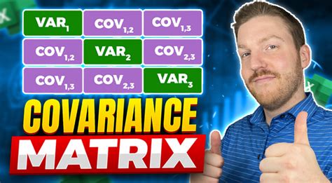 Free Covariance Matrix In Excel File Ryan Oconnell Cfa