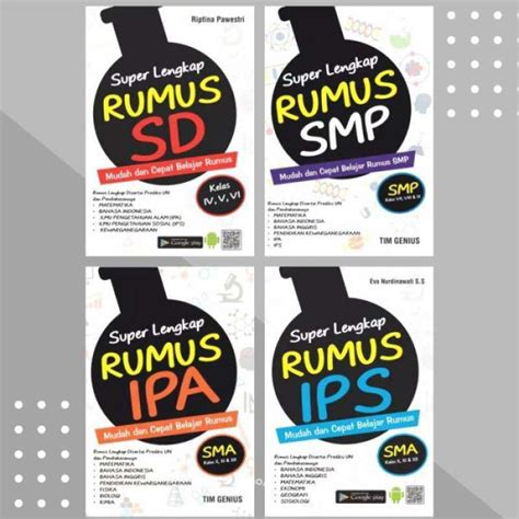 Promo Buku Rumus Lengkap Buku Rumus Sd Smp Dan Sma Diskon 23 Di Seller Malini Store