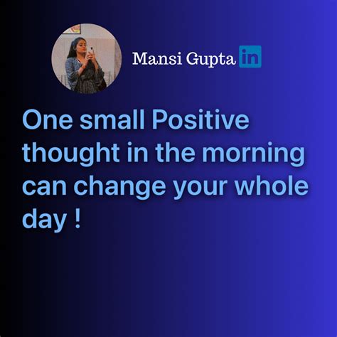 Mansi Gupta On Linkedin Day Morning