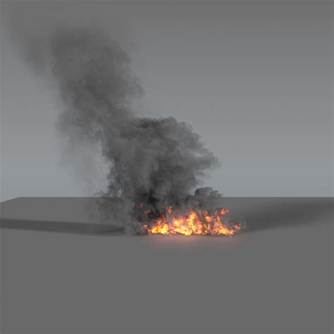 3d Model Smoke Column Turbosquid 1503026