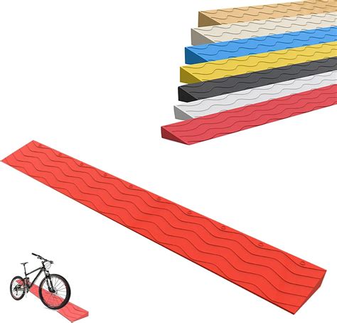Yqyc 155 Cm Hohe Tragbare Bordsteinrampe Rutschfeste Schwellenrampe