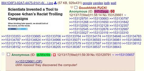 Chan Gets Exposed By Science Scrolller