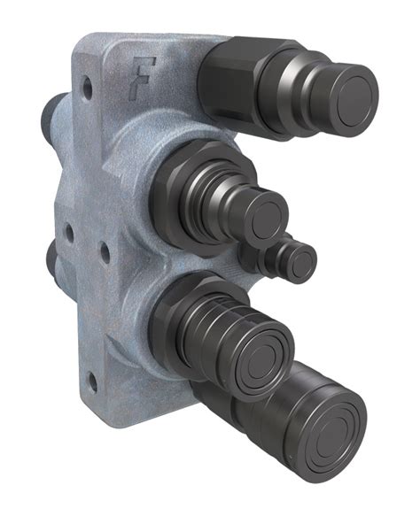 Faster Auxiliary Lines Block 32 Hf Ports Castings With 5 Couplings Standard And High
