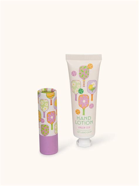Pickleball Rally Lip Balm And Lotion Set The Confetti Co