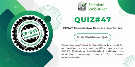 Quiz47 Cpsat Preparation Series