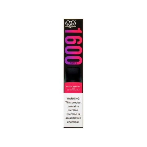Puff Bar Xxl Disposable Vape 1600 Puffs 65ml Vapewholesalemall