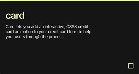 Card Codesandbox