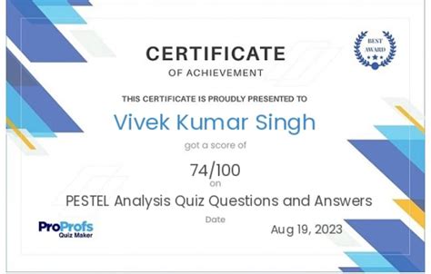 Vivek Kumar Singh On Linkedin Pestel Strategicmanagement