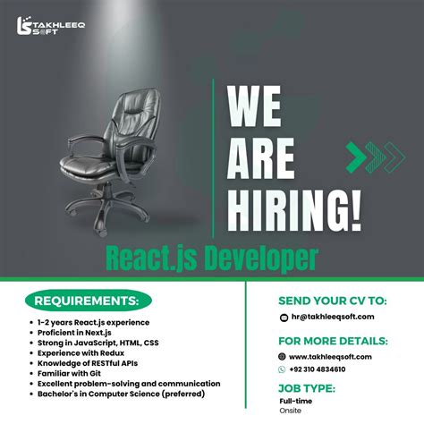 Takhleeq Soft On Linkedin Hiring Jobhiring Jsdeveloper Developer Hiringdeveloper