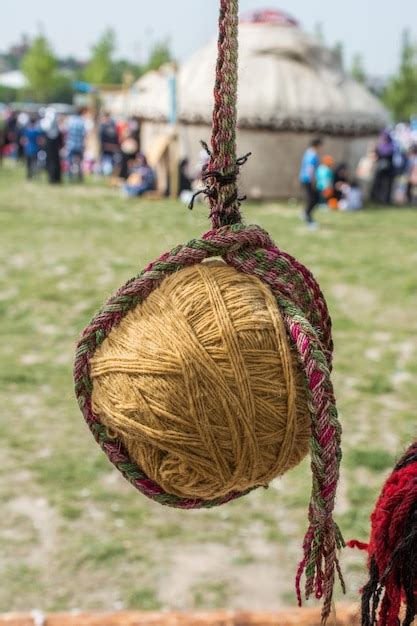 Premium Photo Set Of Rolls Of Colotful String