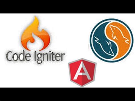 AngularJs With Codeigniter PHP Framework HMVC And Mysql YouTube